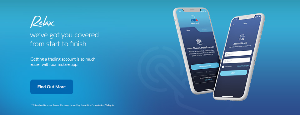 RHB Share Trading online trading platform : stocks, foreign market, mobile
