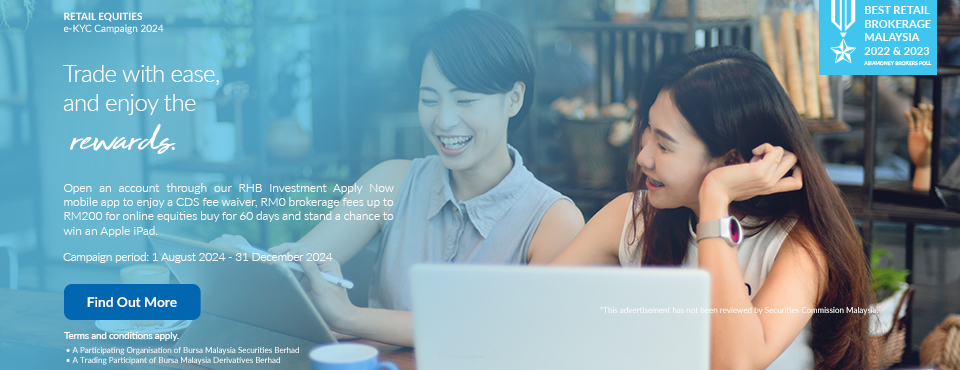 RHB Share Trading online trading platform : stocks, foreign market, mobile